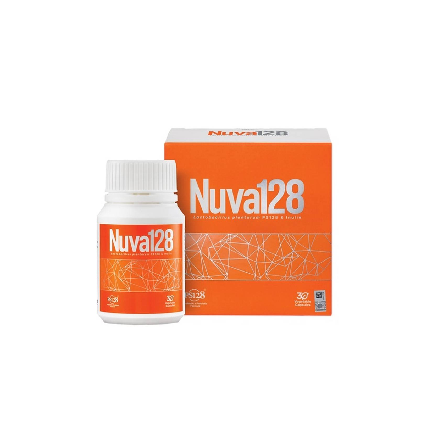 Nuva 128 Lactobacillus plantarum PS128 & Inulin 30 Vegecap (EXP 03/28)