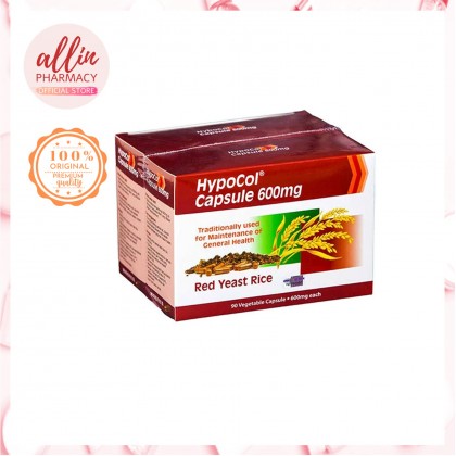 Hypocol 600mg 2x90s (EXP 09/26)