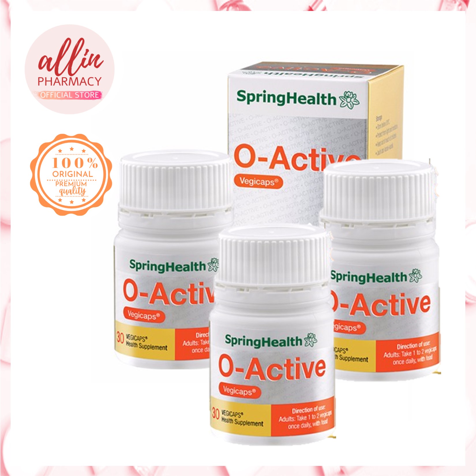 SpringHealth O-Active 30sX3 (EXP 03/24)