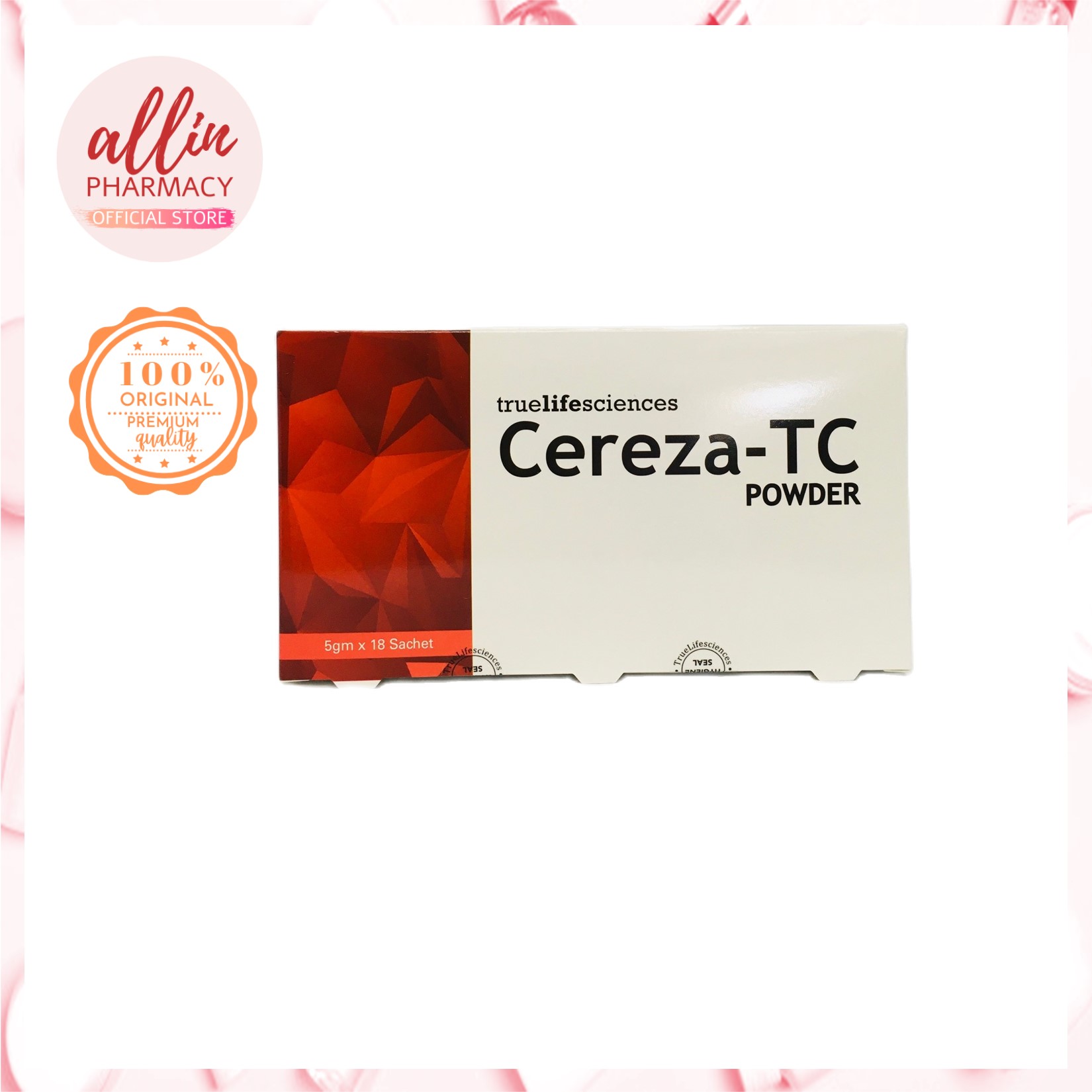 Cereza TC Powder (Tart Uric) Sachets 5g X 18s (EXP 02/26)